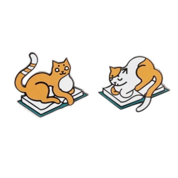 [Out of Print] Curl Up with a Book Enamel Pin Set