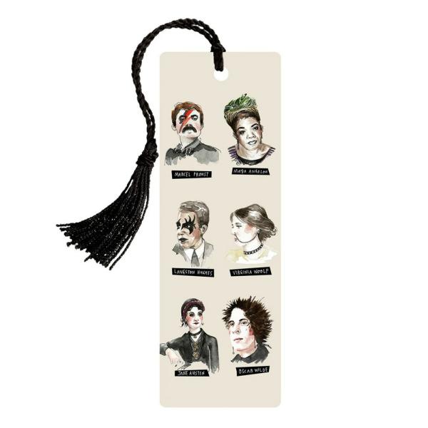 [Out of Print] Punk Rock Authors Bookmark