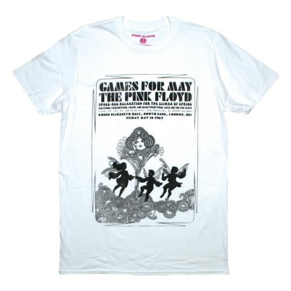 Pink Floyd / Games for May Tee (White)ピンク・フロイド / ゲームス・フォー・メイ Tシャツ