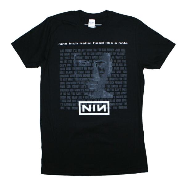 Nine Inch Nails / Head Like a Hole Tee (Black) - ナイン・インチ・ネイルズ / ヘッド・ライク・ア・ホール Tシャツ
