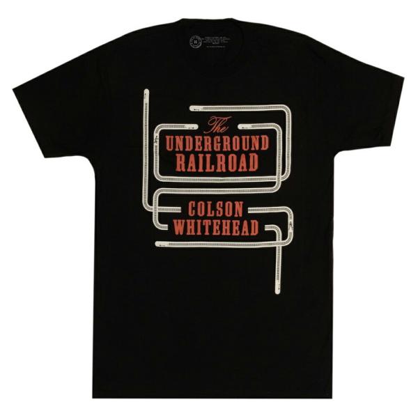 [Out of Print] Colson Whitehead / The Underground Railroad Tee (Black) - コルソン・ホワイトヘッド / 地下鉄道 Tシャツ