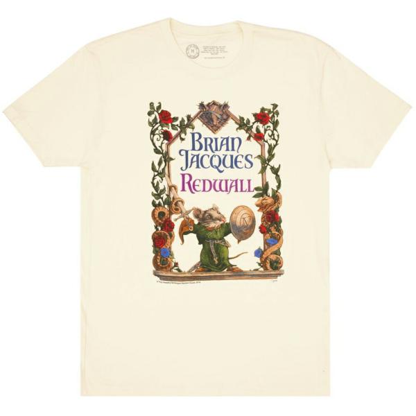 [Out of Print] Brian Jacques / Redwall Tee (Natural) - ブライアン・ジェイクス Tシャツ