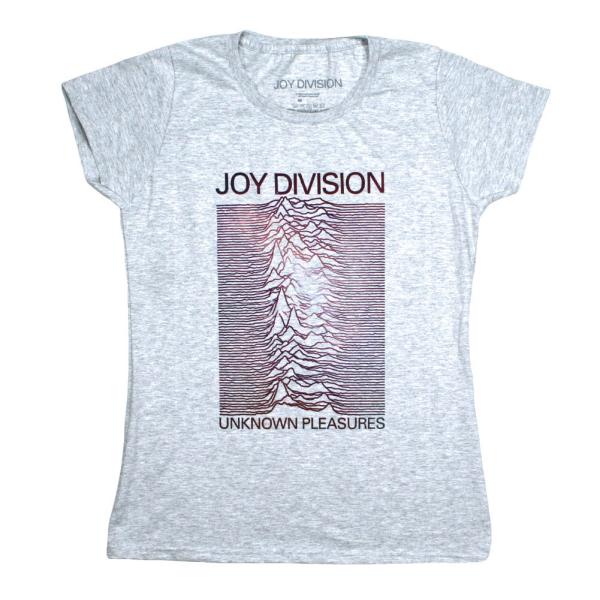 Joy Division / Unknown Pleasures Womens Tee 13 (Heather Grey) - ジョイ・ディヴィジョン Tシャツ