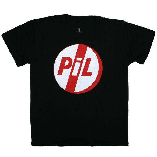 Public Image Ltd / PiL Logo Tee 4 (Black) - パブリック・イメージ・リミテッド Tシャツ