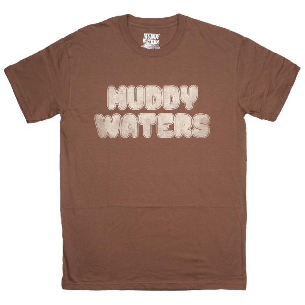 Muddy Waters / Electric Mud Tee (Brown) - マディ・ウォーターズ Tシャツ