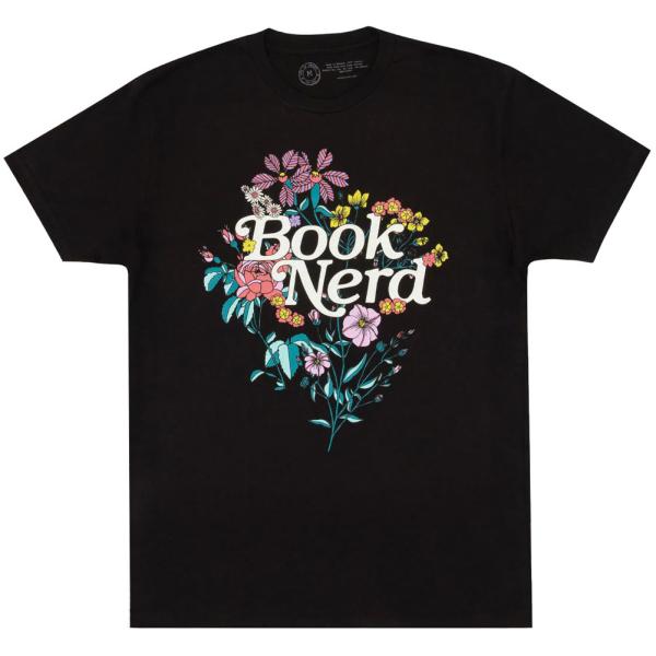 BOOKNERDFor the book nerd in all of us! Our Book Nerd Floral unisex tee is an Underlined by Out of Print collaboration.・...