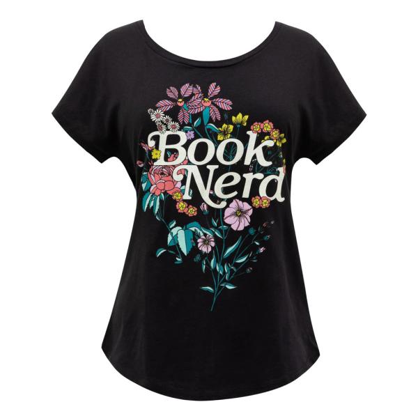BOOKNERDFor the book nerd in all of us! Our Book Nerd Floral unisex tee is an Underlined by Out of Print collaboration.・...