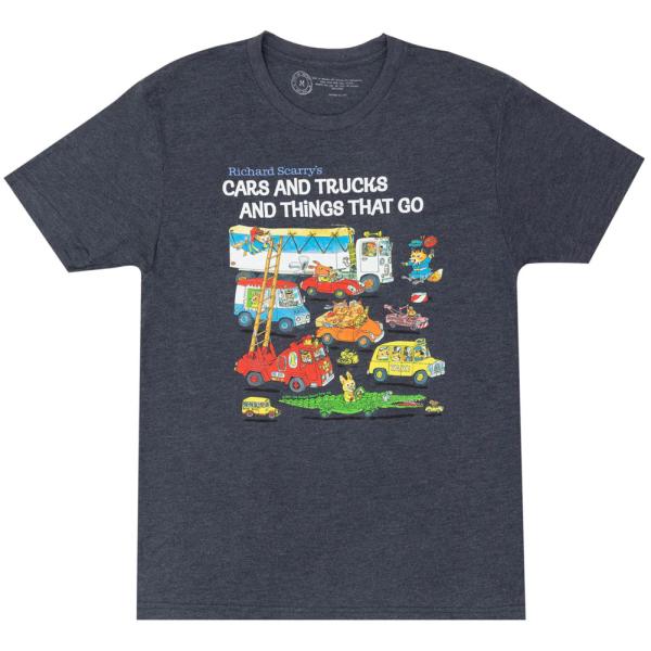 Richard Scarry's CARS AND TRUCKS AND THINGS THAT GO (1974)リチャード・スキャリーが1974年に発表した普通の自動車からちょっと変わった乗り物までたくさんの乗り物が色鮮やかに描かれた絵...