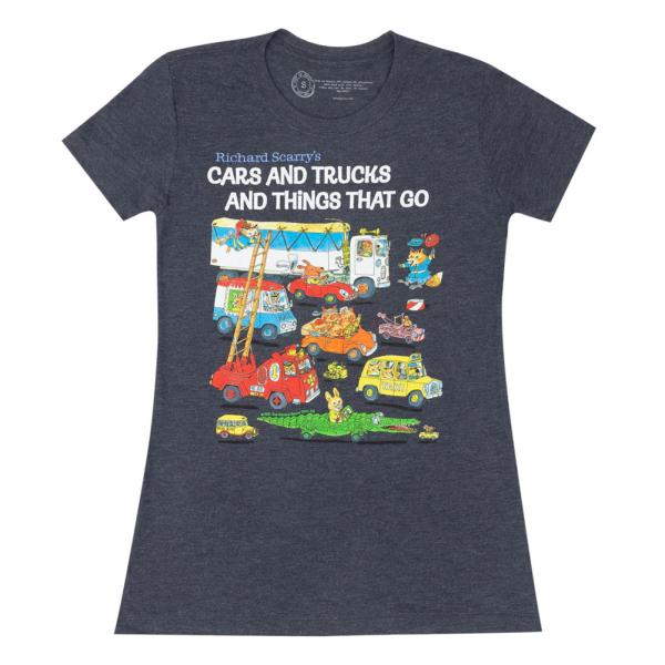 Richard Scarry's CARS AND TRUCKS AND THINGS THAT GO (1974)リチャード・スキャリーが1974年に発表した普通の自動車からちょっと変わった乗り物までたくさんの乗り物が色鮮やかに描かれた絵...