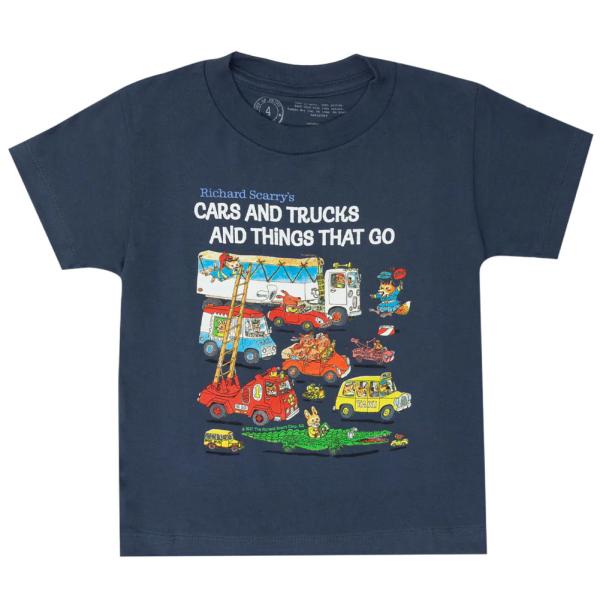 Richard Scarry's CARS AND TRUCKS AND THINGS THAT GO (1974)リチャード・スキャリーが1974年に発表した普通の自動車からちょっと変わった乗り物までたくさんの乗り物が色鮮やかに描かれた絵...