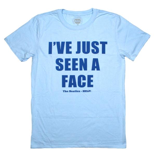 THE BEATLES / I'VE JUST SEEN A FACEfrom the album Help!I'VE JUSTSEEN AFACEThe Beatles - HELP!・100% Cotton・Light Blue・Off...