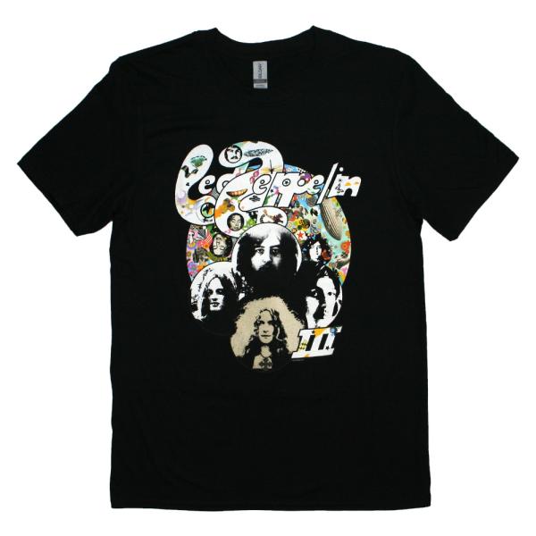 LED ZEPPELIN / LED ZEPPELIN III (1970)1970年に発表されたアルバム「Led Zeppelin III」で使われているアートワークを組み合わせたデザイン。・100% Cotton・Black・Offic...