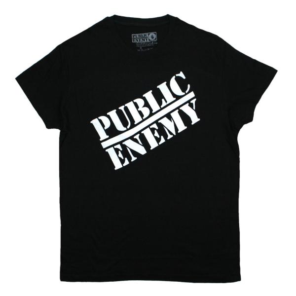 PUBLIC ENEMY / PUBLIC ENEMY LOGO・100% Cotton・Black・Official Licensed・Made in UK[UNISEX]参考SIZE : 身幅 : 着丈Small : 44~49cm :...