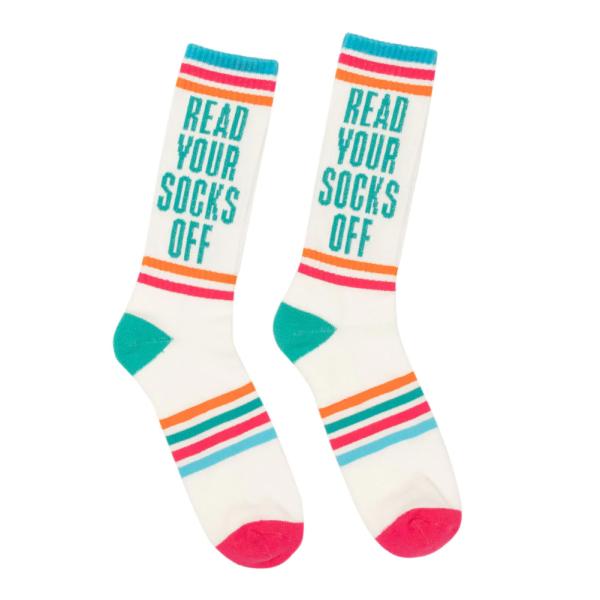 Read your socks off!素材 : 60% Cotton, 35% Spandex, 5% NylonEach purchase helps to fund literacy programs and book donatio...