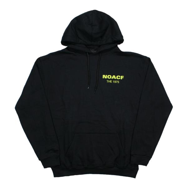 THE 1975 / NOACF・80% Cotton, 20% Polyester・裏起毛・Black・Kangaroo Pocket・Made in UK[UNISEX]参考SIZE : 身幅 : 着丈Small : 54cm : 65...