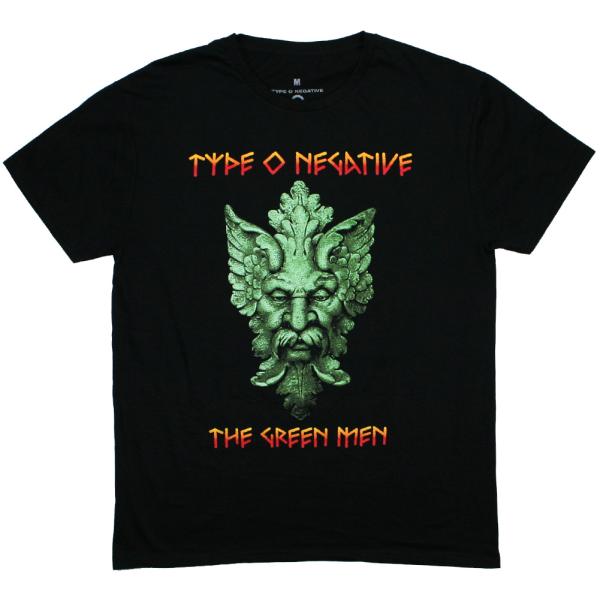 TYPE O NEGATIVE / THE GREEN MENTHIS BLOOD'S FOR YOUNO HOPE = NO FEAR・100% Cotton・Black・Official Licensed・Made in UK[UNIS...
