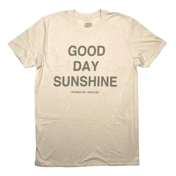 THE BEATLES / GOOD DAY SUNSHINEfrom the album RevolverGOODDAYSUNSHINETHE BEATLES - REVOLVER・100% Cotton・Sand・Official Li...