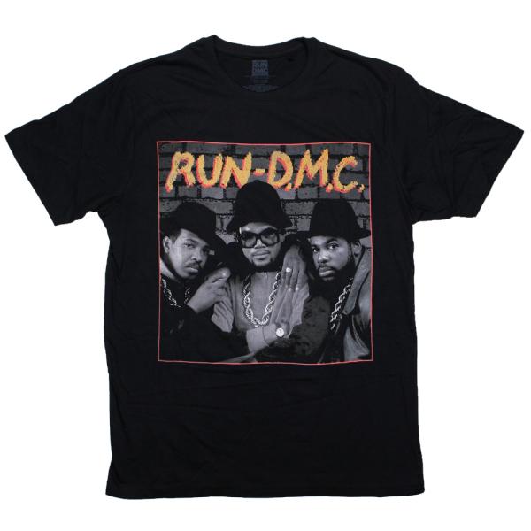 RUN DMC / photographed in New York in 1988・100% Cotton・Black・Official Licensed・Made in UK[UNISEX]参考SIZE : 身幅 : 着丈Small :...