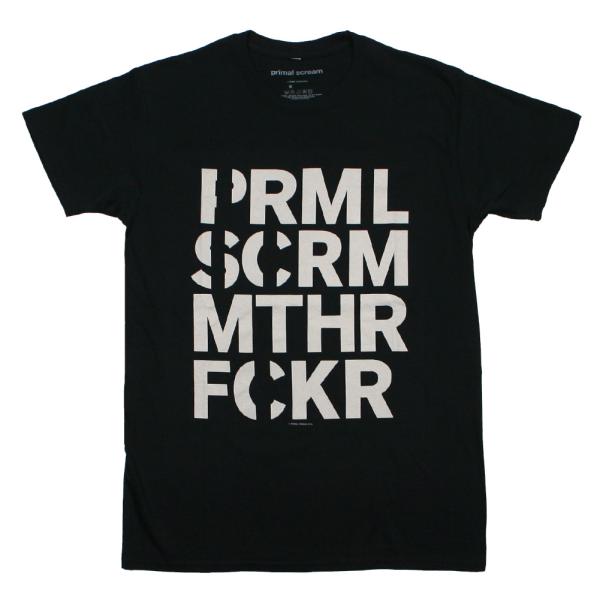 PRIMAL SCREAM / MTHR FCKRPRMLSCRMMTHRFCKR・100% Cotton・White・Official Licensed・Made in UK[UNISEX]参考SIZE : 身幅 : 着丈Small : ...
