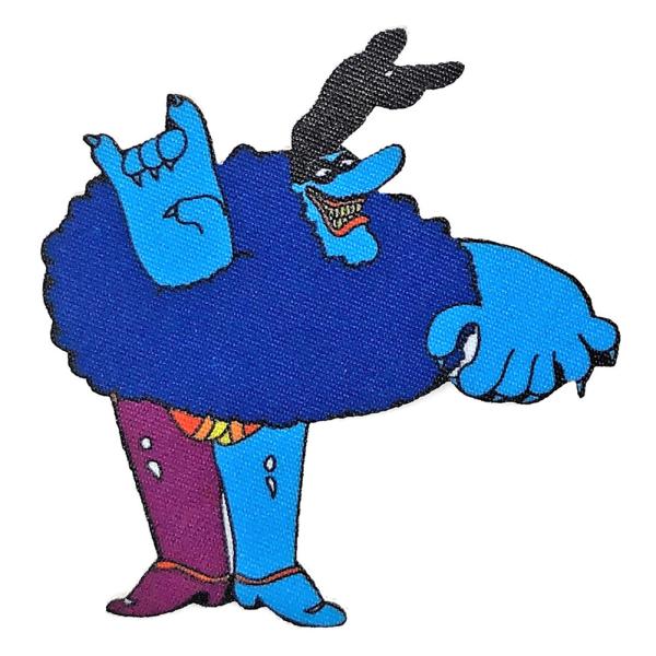YELLOW SUBMARINE / CHIEF BLUE MEANIE・プリントワッペン・Sew On (縫い付け)・サイズ : 79 x 84mm・Official Licensed