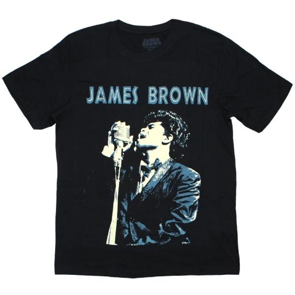 JAMES BROWN / PERFORMING IN NEW YORK (1962)1962年のNew Yorkでのパフォーマンス中の写真がデザインされています。・100% Cotton・Black・Official Licensed・M...