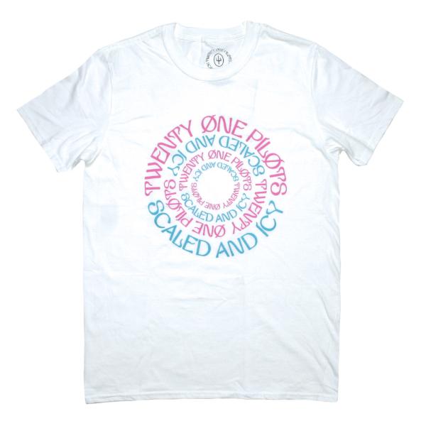 TWENTY ONE PILOTS / SCALED AND ICY (2021)Twenty One Pilotsの6作目のスタジオアルバム「Scaled and Icy」で使用されているフォントデザインで"TWENTY ONE PILO...