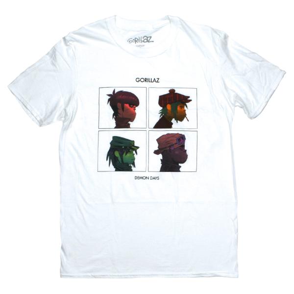GORILLAZ / DEMON DAYS (2005)Artwork by Jamie Hewlett2005年に発表されたGorillazの2作目のスタジオアルバム「Demon Days」カヴァーデザイン。・100% Cotton・Wh...