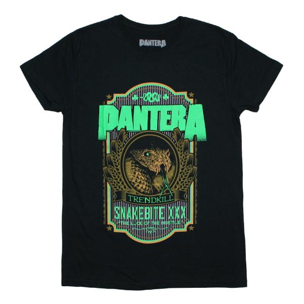 PANTERA / THE LUCK OF THE HOSTILEPANTERATRENDKILLSNAKEBITE XXX"THE LUCK OF THE HOSTILE"・100% Cotton・Black・Official Licen...