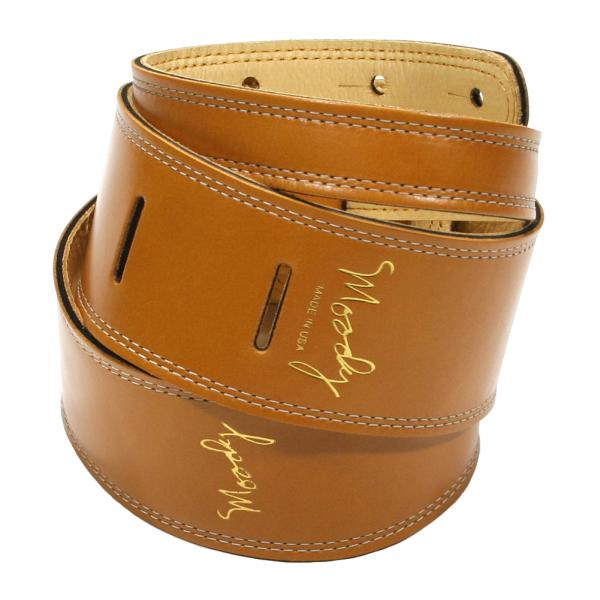 Moody Leather Straps - 最高級本革ギター・ストラップ高級革製品のデザイナーとして長年活躍しているAllison Suterが、皮革製品の歴史が長いヨーロッパの厳選された最高級の本革を使用して、一つ一つ丁寧に製作している...