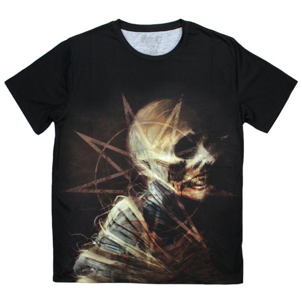 SLIPKNOT / PROFILE・Polyester・Black・Sublimation Print (昇華プリント)・Back Print・Official Licensed[UNISEX]参考SIZE : 身幅 : 着丈Small ...