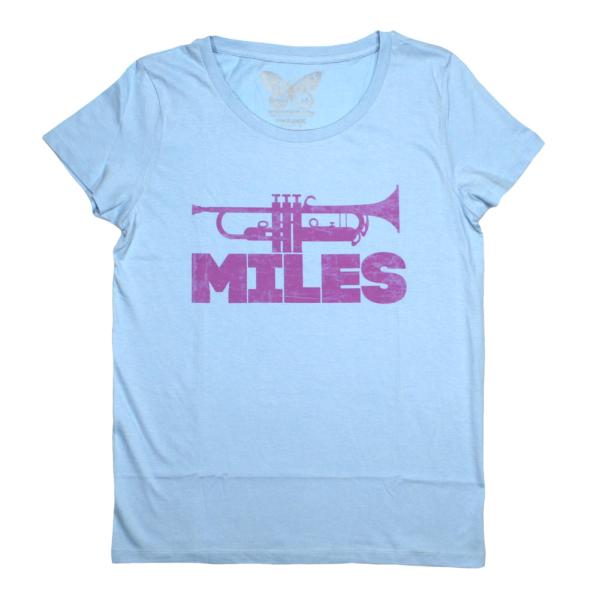 MILES DAVIS / TRUMPET LOGOI know what I've done for music, but don't call me a legend. Just call me Miles Davis.自分の音楽への貢...