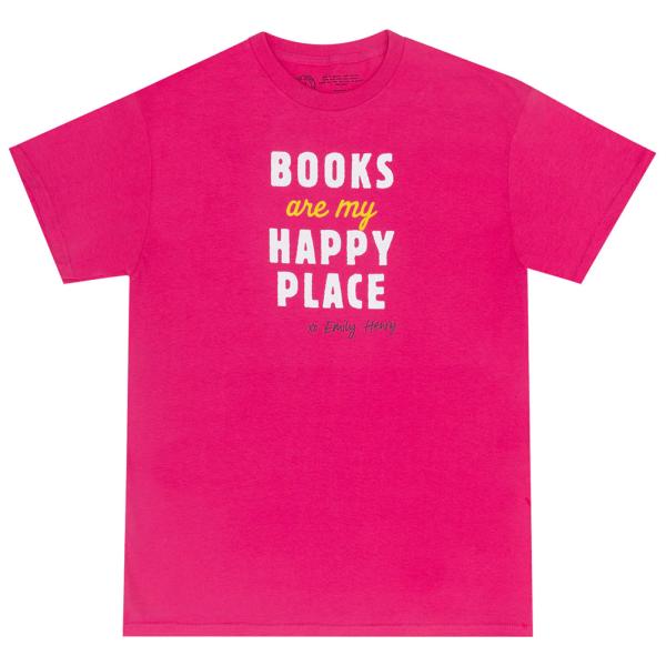 アウト・オブ・プリントエミリー・ヘンリー / BOOKS are my HAPPY PLACEBooks are in all of my happiest places.・100% Heavyweight Cotton Tee・Color...