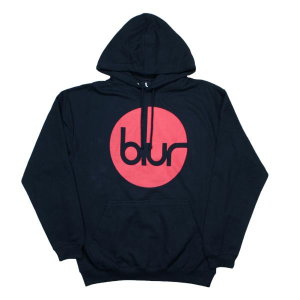 BLUR / CIRCLE LOGO・Cotton/Polyester・裏起毛・Black・Set-In Sleeve / セットイン・スリーヴ・Kangaroo Pocket / カンガルー・ポケット・Official Licensed・...