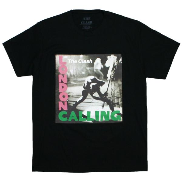 THE CLASH / LONDON CALLING (1979)3作目のスタジオアルバム「London Calling」カヴァーデザイン。・100% Cotton・Black・Official Licensed・Made in UK[UN...