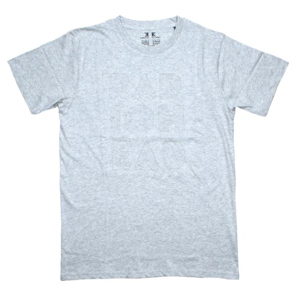 RADIOHEAD / NOTE PAD・100% Organic Cotton・Heather Grey・Cutout ("RADIOHEAD"は実際に切り抜かれており裏から別布があてられたデザインとなっています)・Official Li...