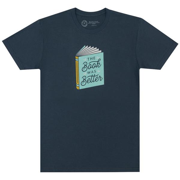 アウト・オブ・プリントTHE BOOK WAS BETTERDesign by Nerdy Ink本の方が良かった事を知る全ての人々へFor everyone who knows the book was better :)・100% Co...