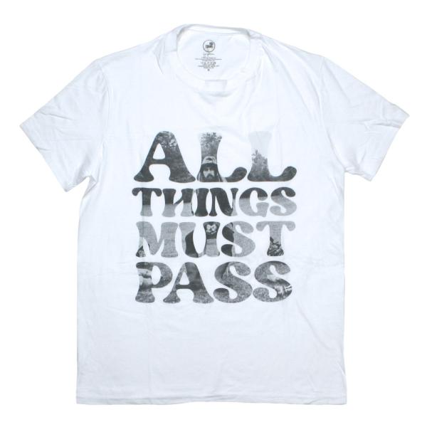 GEORGE HARRISON / ALL THINGS MUST PASS (1970)George Harrisonの3作目のスタジオアルバム「All Things Must Pass」カヴァーアートワークをテキストで切り抜いたデザイン...