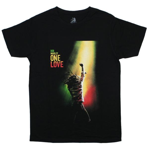 BOB MARLEY / ONE LOVE (2024)Limited Edition2024年に公開された伝記映画「Bob Marley: One Love」ポスターデザイン。・100% Cotton・Black・Official Lic...