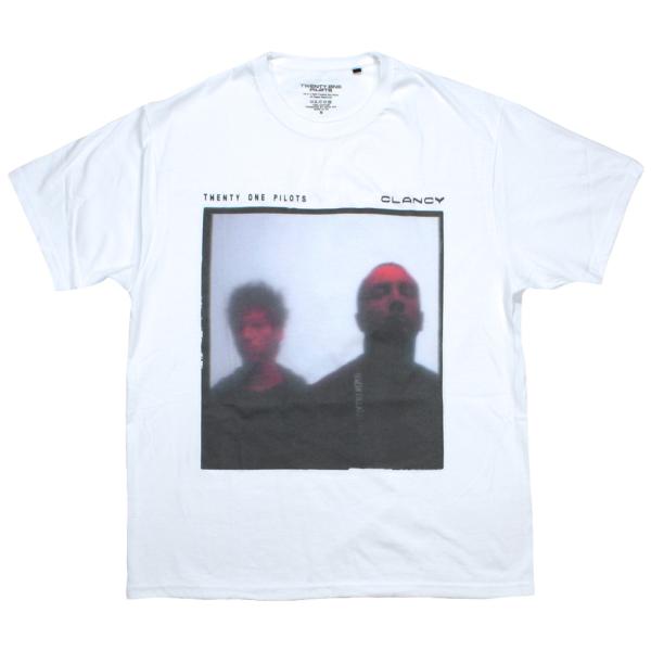 TWENTY ONE PILOTS / CLANCY (2024)・100% Cotton・White・Official Licensed・Made in UK[UNISEX]参考SIZE : 身幅 : 着丈Small : 44~49cm ...