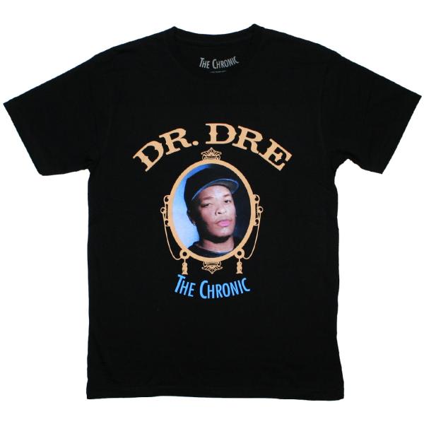 DR. DRE / THE CHRONIC (1992)デビュースタジオアルバム「The Chronic」カヴァーデザイン。・100% Cotton・Black・Official Licensed・Made in UK[UNISEX]参考S...
