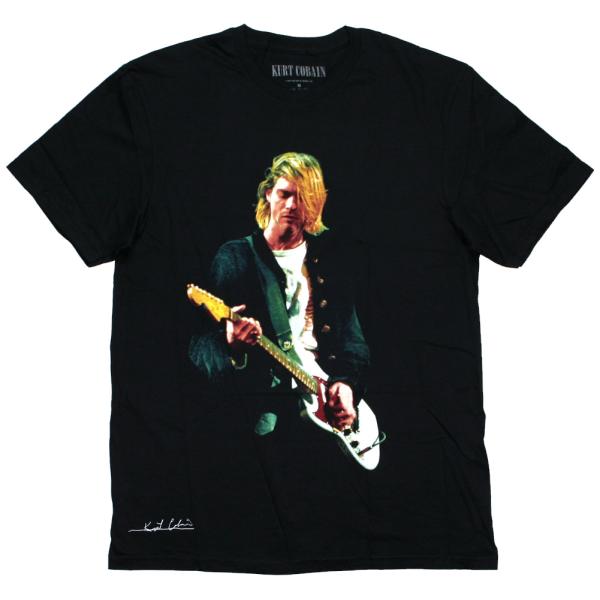 NIRVANA / MTV LIVE AND LOUD (1993)1993年12月、MTV Live and Loudに出演した際のKurt Cobainの写真がデザインされています。・100% Cotton・Black・Official...
