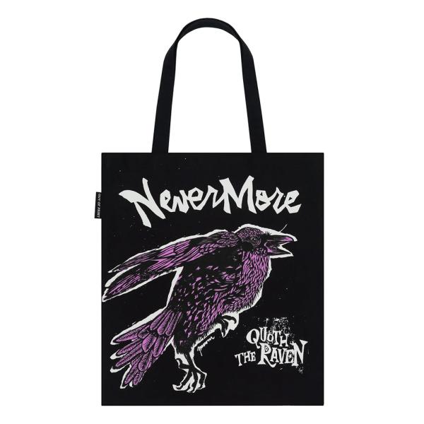 アウト・オブ・プリントエドガー・アラン・ポー / 大鴉 (1845)1845年の作品「The Raven(大鴉)」で繰り返し登場する言葉"Quoth the Raven"と"Nevermore"がデザインされています。素材 : 100% C...