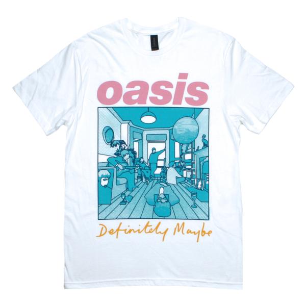 OASIS / DEFINITELY MAYBE (1994)1994年にリリースされたデビュースタジオアルバム「Definitely Maybe」のカヴァーアートワークがイラスト風にアレンジされたデザイン。・100% Soft-Style...
