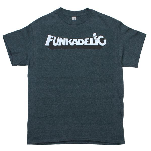 ・こちらのTシャツサイズは【XX-Large】です。FUNKADELIC / LOGO・50% Cotton, 50% Polyester・GILDAN HEAVY COTTON・Dark Heather Grey・Official Lic...