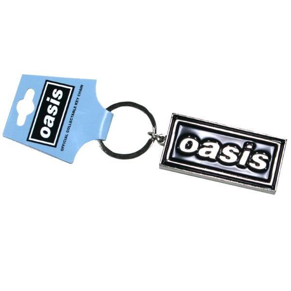 OASIS / DECCA LOGO KEYCHAIN・材質 : Zinc Alloy (亜鉛合金), Soft Enamel (ソフトエナメル)・Die Casting (金型鋳造)・Size : 58mm x 28mm・Oasis Me...