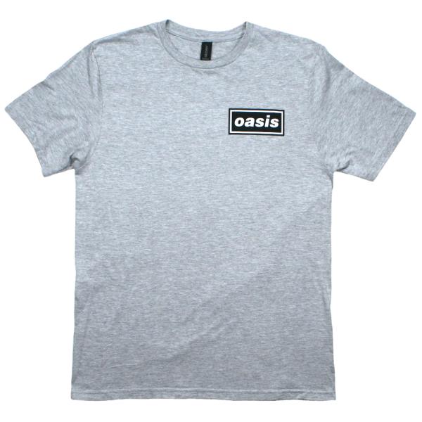 OASIS / DEFINITELY MAYBE (1994)・Cotton/Polyester・Heather Grey・Back Print・Oasis Merchandising Limited.・Made in UK[UNISEX]...