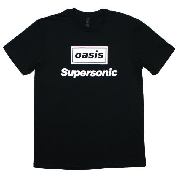 OASIS / SUPERSONIC (1994)from the album Definitely Maybe1994年にリリースされたデビューシングル「Sopersonic」デザイン。・100% Soft-Style Cotton・Bl...