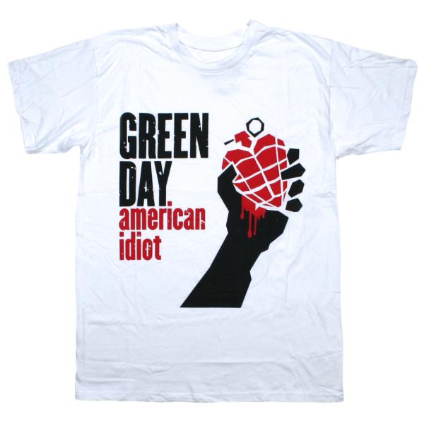 GREEN DAY / AMERICAN IDIOT (2004)artwork by Chris Bilheimer7作目のスタジオアルバム「AMERICAN IDIOT」カバーデザイン。・100% Cotton・White・Offici...