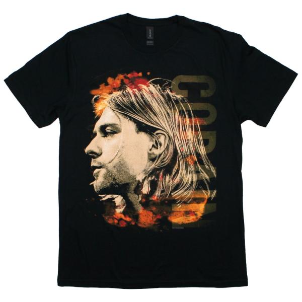 KURT COBAIN / PROFILE・100% Cotton・Black・Official Licensed[UNISEX]参考SIZE : 身幅 : 着丈Small : 44~49cm : 65~69cmMedium : 49~54...