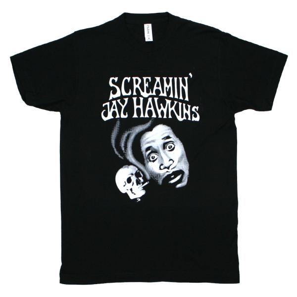 SCREAMIN' JAY HAWKINS / HENRY・100% Cotton・Black・Official Licensed[UNISEX]参考SIZE : 身幅 : 着丈Small : 44~49cm : 66~71cmMedium...
